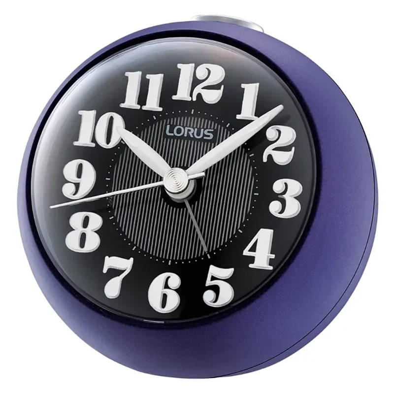 LORUS ALARM CLOCK 8X8X8CM SWEEP SNOOZE - Vekkerur og veggur - Mtimes.no